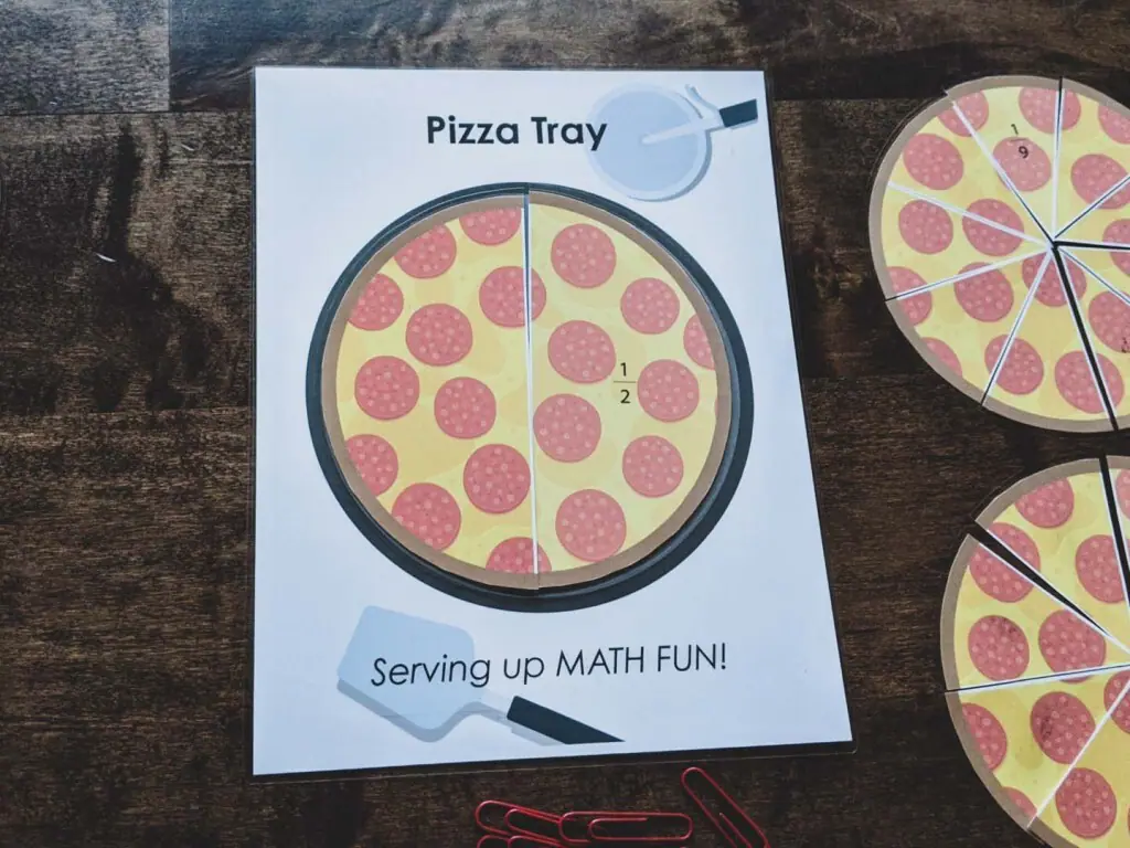 Printable DIY Montessori Fraction Circles | Verve Creative Studio